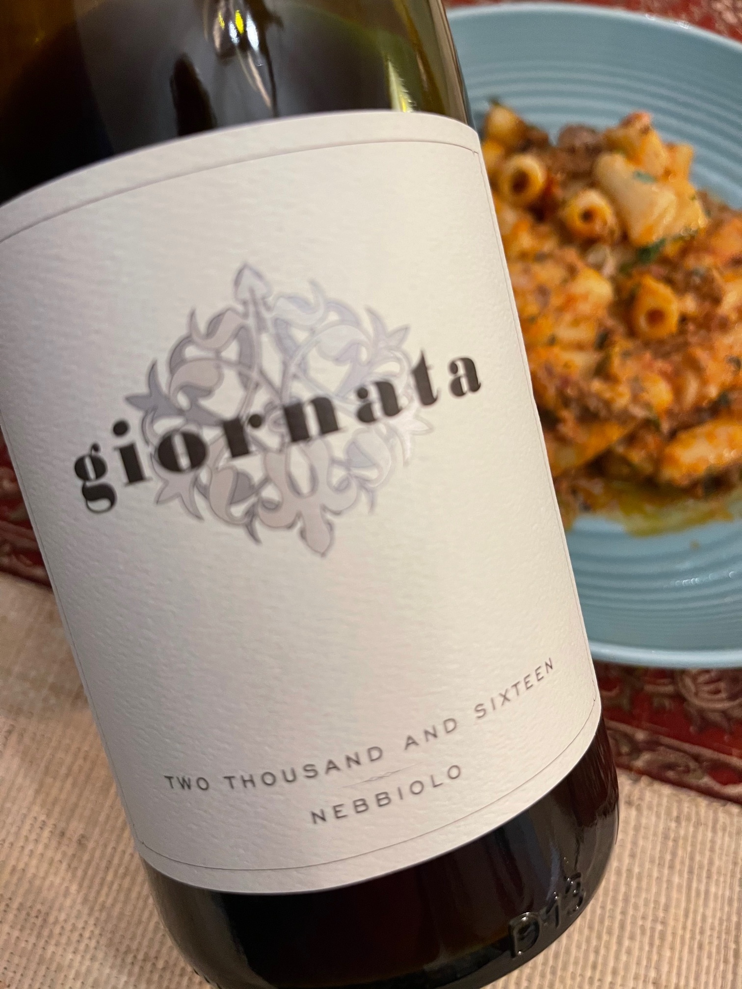 A Splendid Cal-Ital: 2016 Giornata Nebbiolo Luna Matta Vineyard # ...